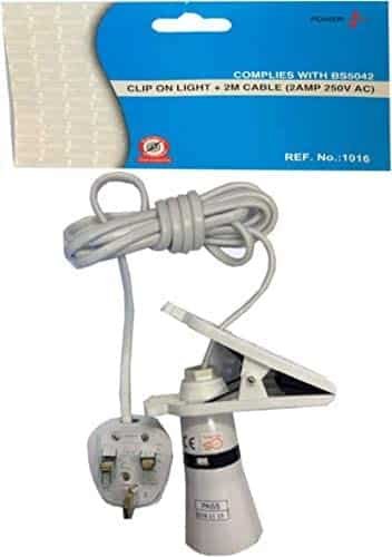 Clip On Light with 2 Meter Cable - Mr Gadget Solutions