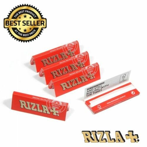 Original RIZLA Red Regular/Standard Size Rolling Tobacco Smoking Paper ...